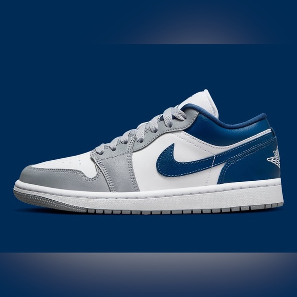 Jordan | Shoes | Nike Air Jordan Low Stealth French Blue White Shoes ...